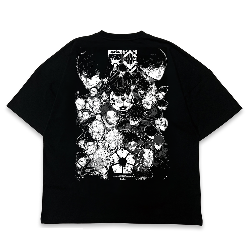 Blue Lock 11 vs Japan U-20 National Team Premium Oversized T-Shirt ...